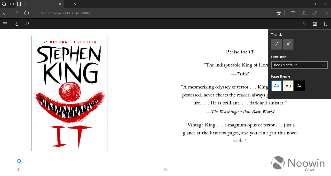 FYI: How to download and read e-books from the Windows 10 Store in the ...