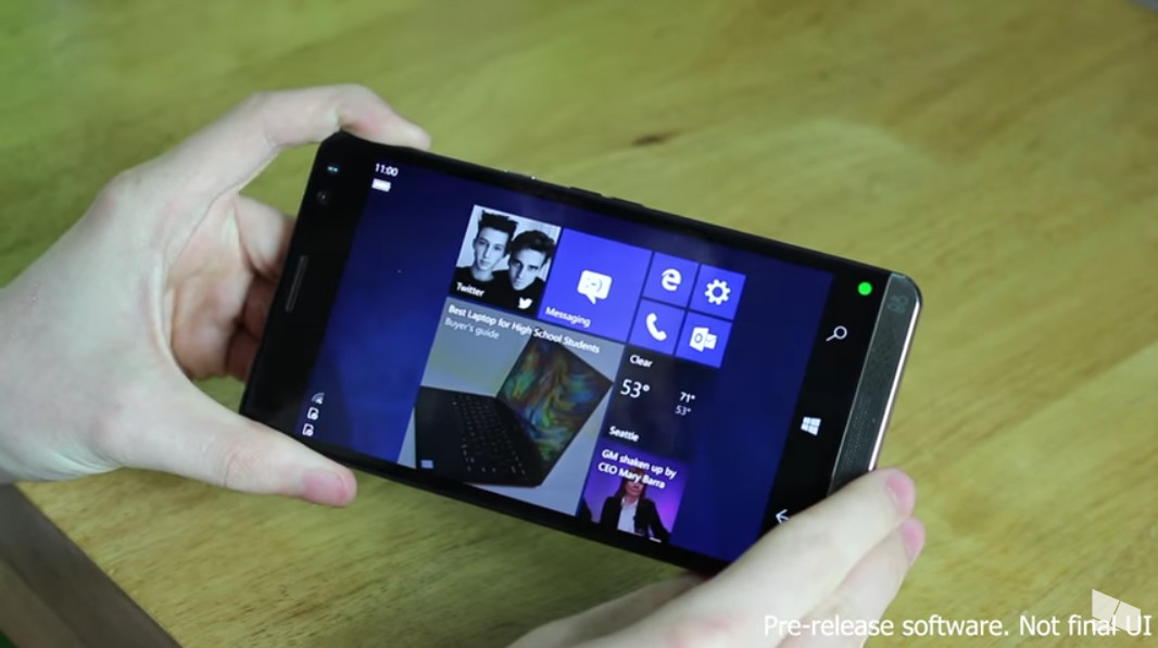 Windows 10's adaptive CShell user interface revealed in images and ...