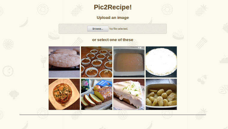 Researchers develop algorithm to help you identify food and find a ...