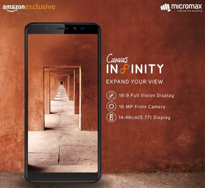 Micromax draws inspiration from LG, reveals Canvas Infinity smartphone ...