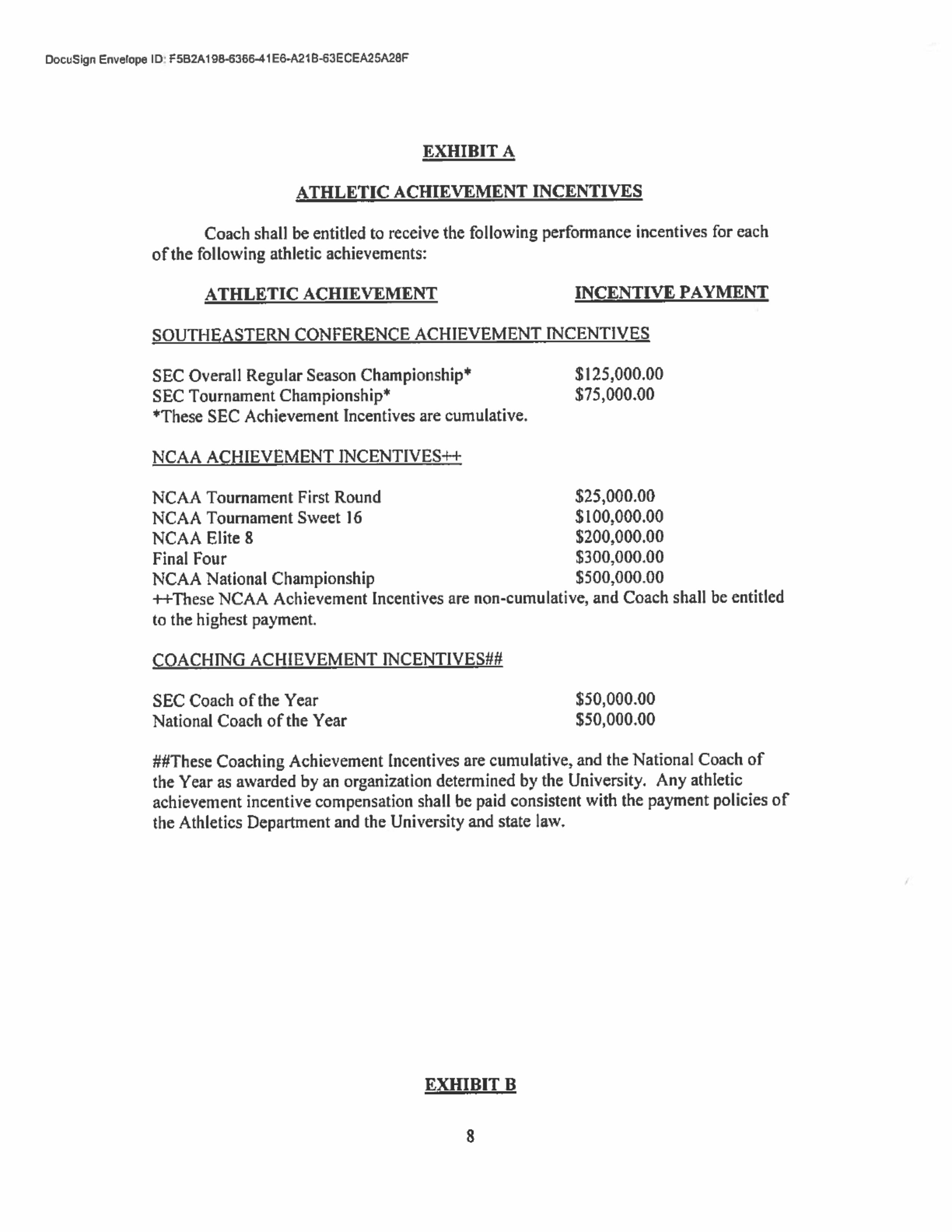 Mike Anderson contract | Mike Anderson contract | The Arkansas Democrat ...