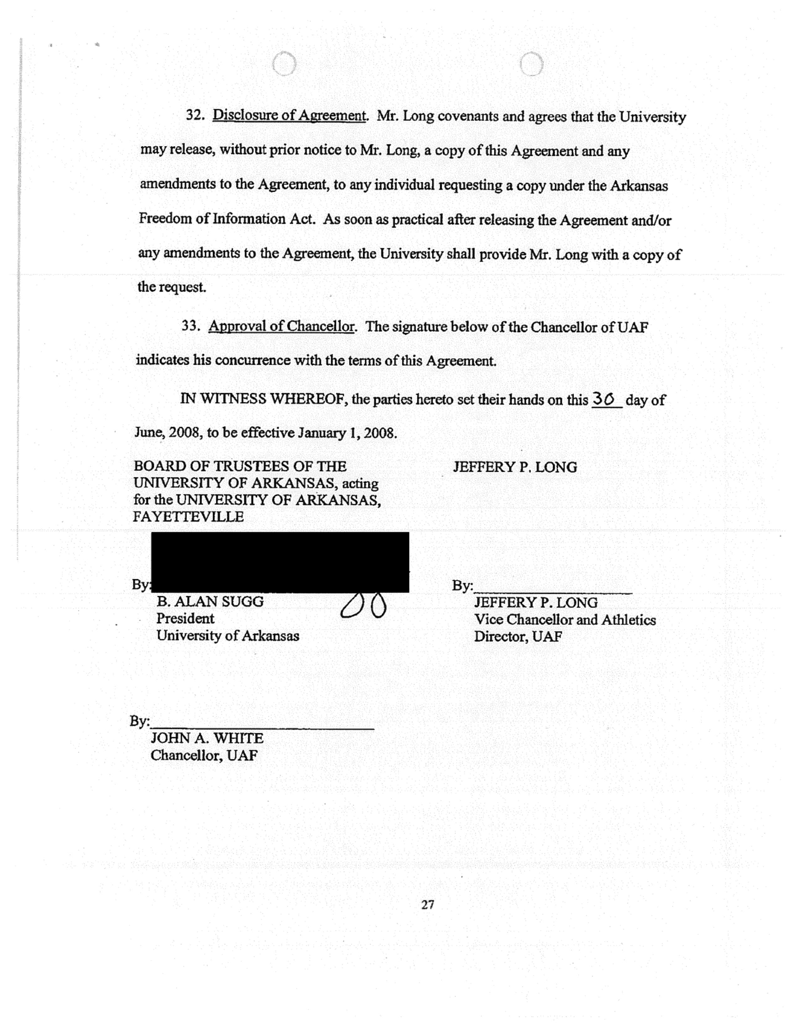 Jeff Long personnel file part II | Jeff Long personnel file part II ...