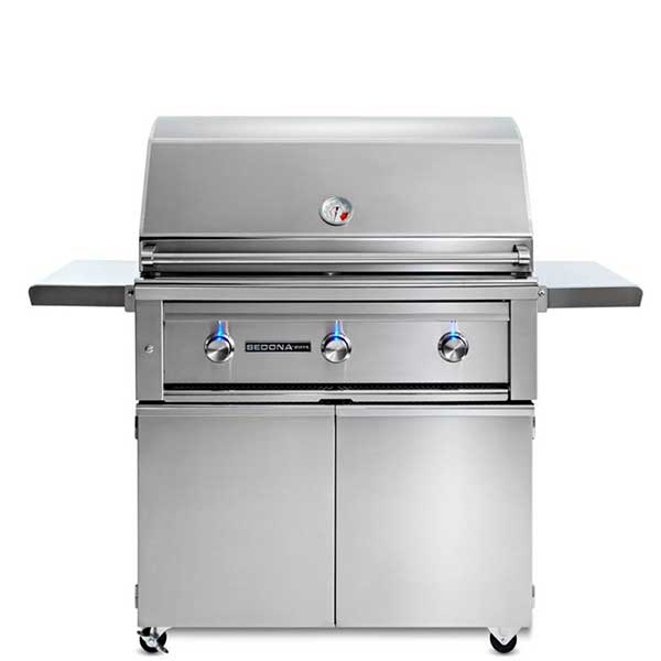 Lynx Sedona 36-Inch Freestanding Propane Gas Grill - L600-LP +S36CART ...