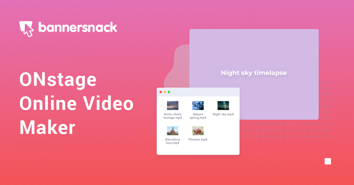 The Video Maker that stole the show - Create and edit videos online