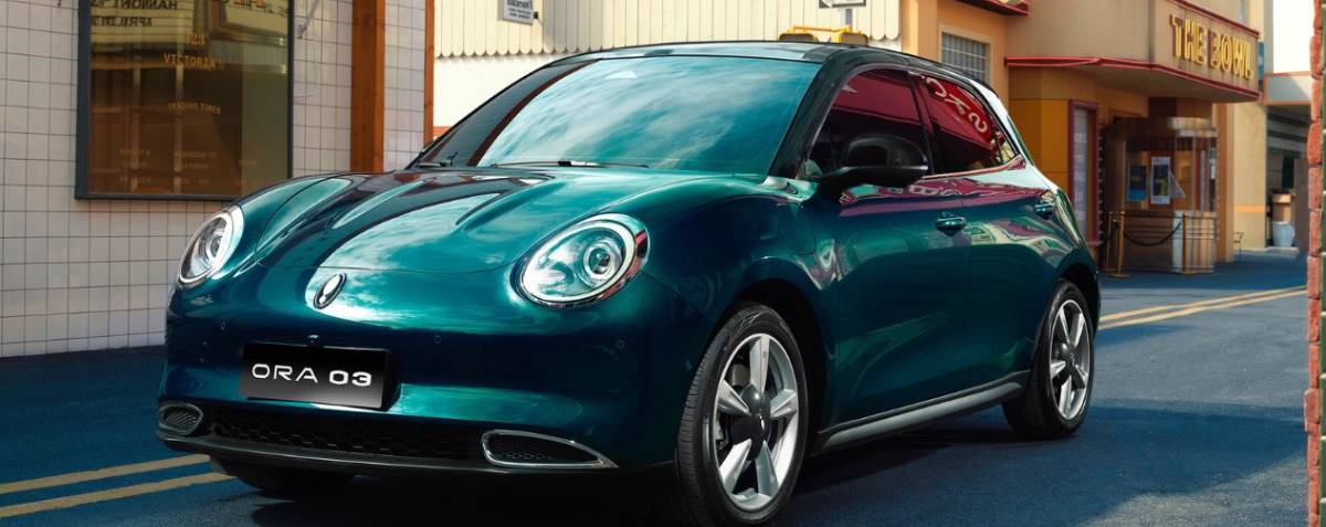 Conoce el nuevo modelo eléctrico Ora 03