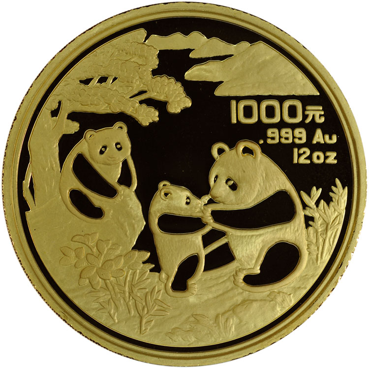 1993 12oz "1,000 Yuan" PF Gold Panda Value | NGC