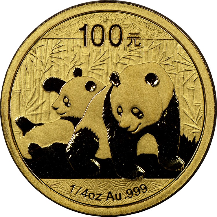 2010 100 Yuan MS Gold Panda Value | NGC
