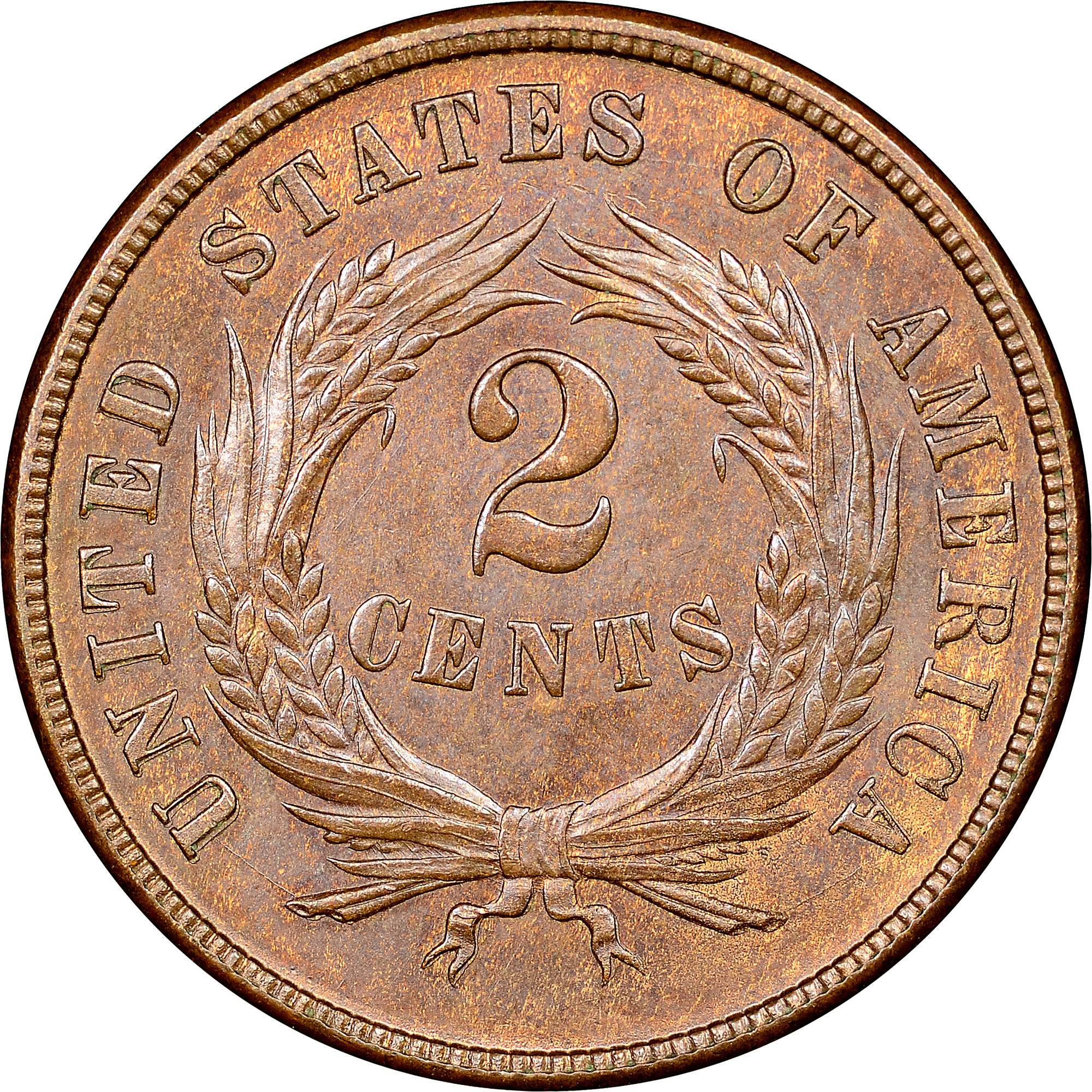 1864 1873 Shield Two Cents NGC 1864 1873 Shield Two Cents NGC