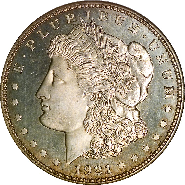1921 Morgan Zerbe S$1 PF Morgan Dollars | NGC