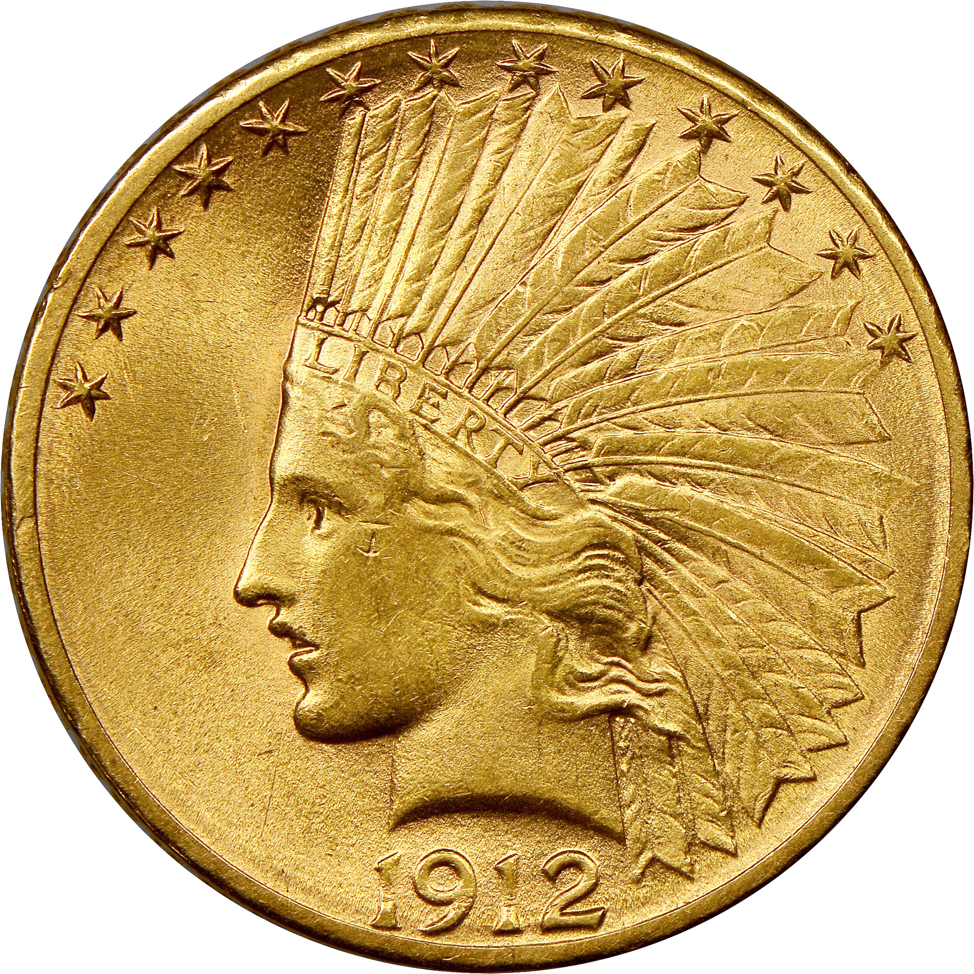 1912 S 10 MS Indian Head 10 NGC 1912 S 10 MS Indian Head 10 NGC