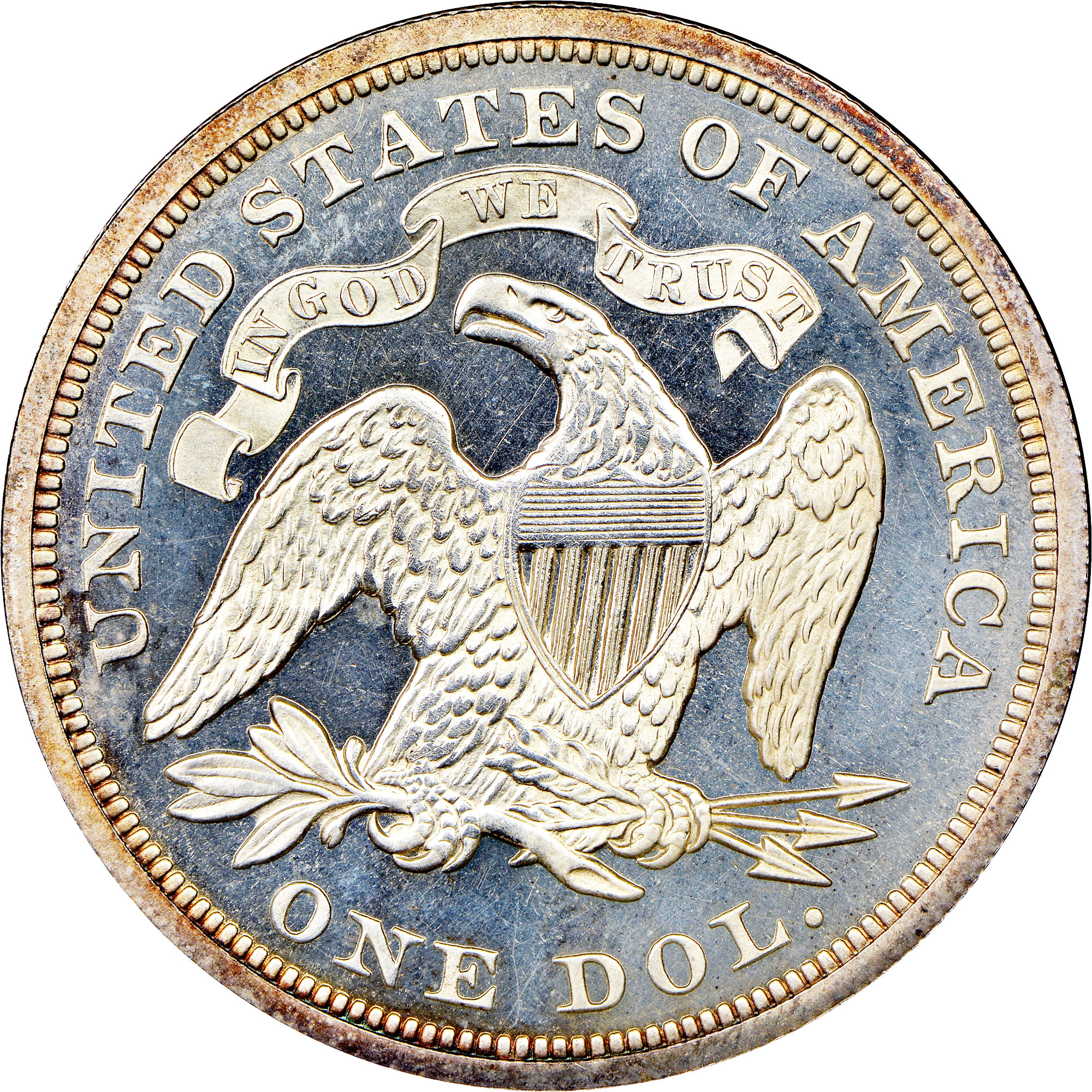1870 1 PF Seated Liberty Dollars NGC 1870 1 PF Seated Liberty Dollars NGC