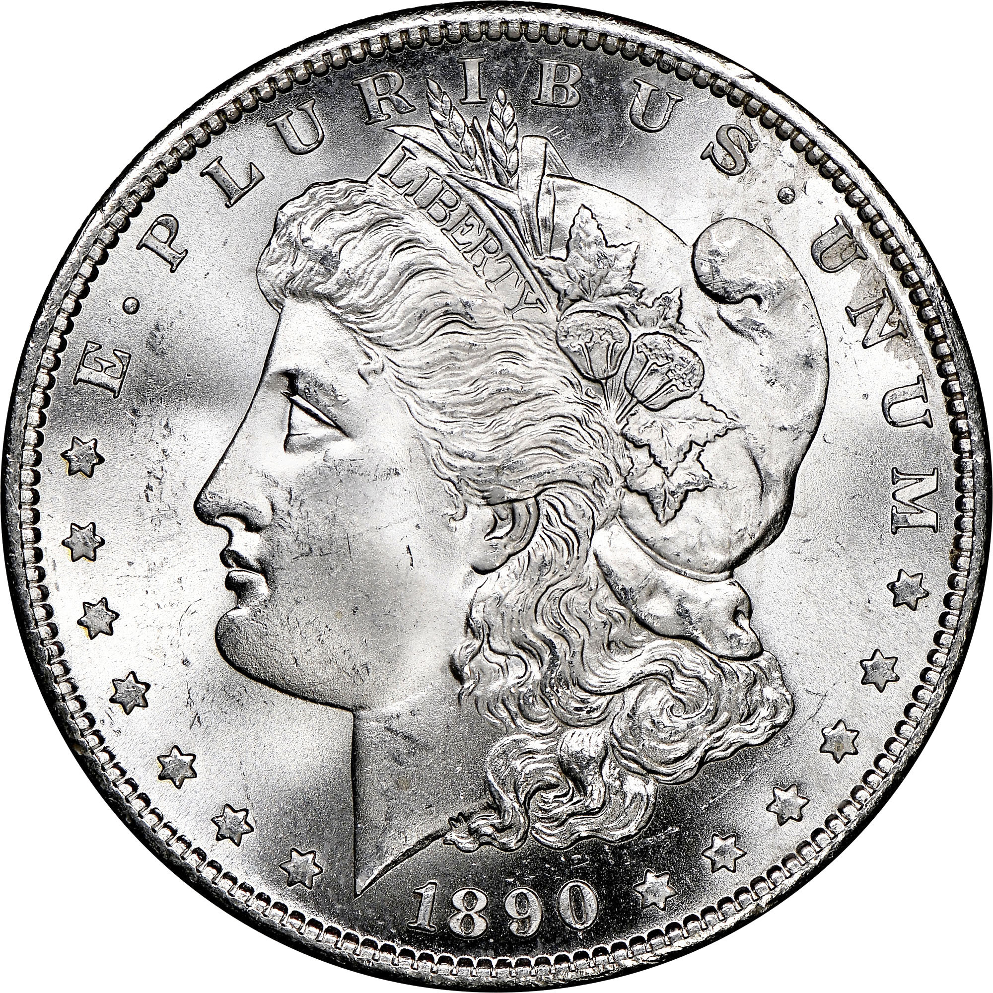 1890 S $1 MS | Coin Explorer | NGC