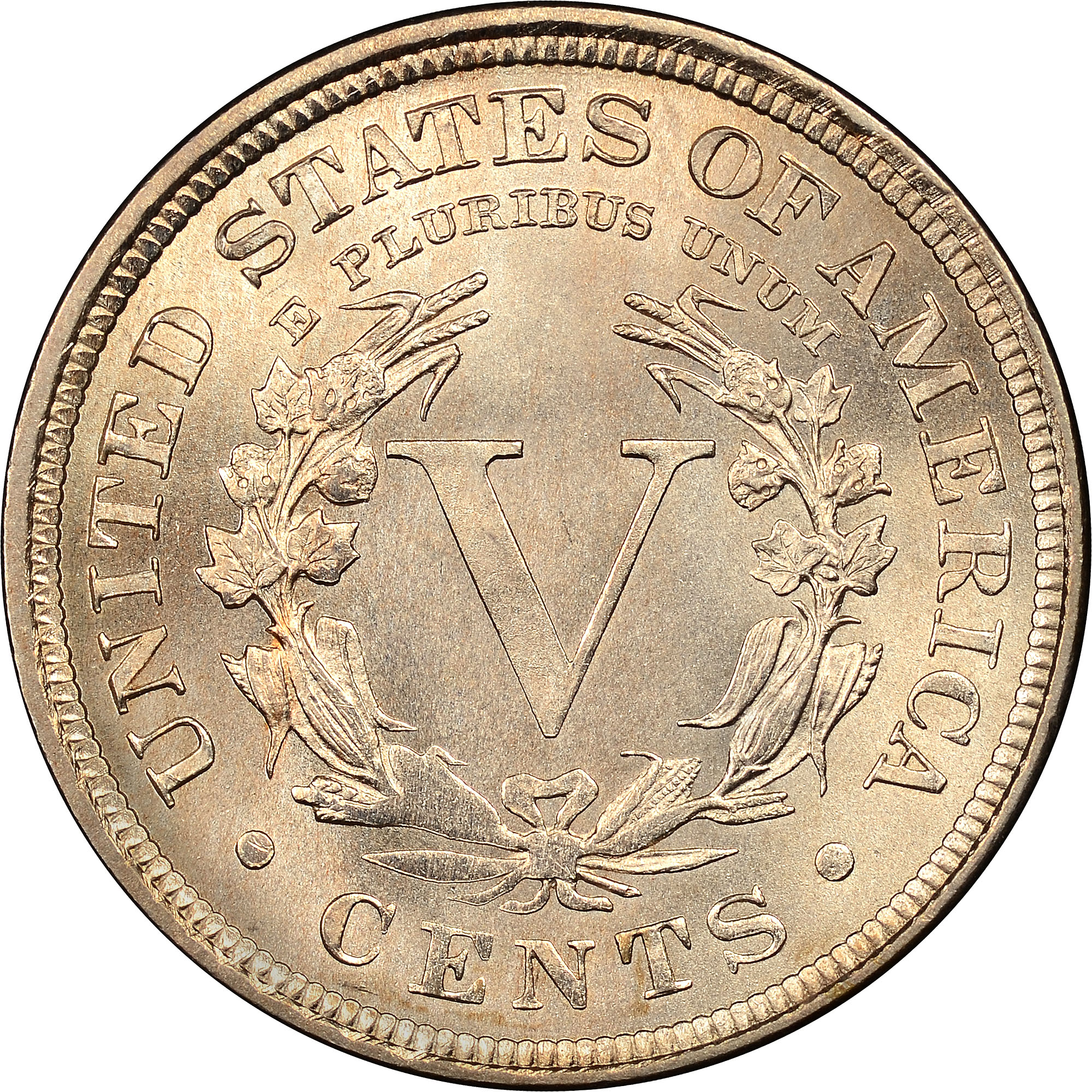 1907 5C MS Liberty Head Five Cents NGC 1907 5C MS Liberty Head Five Cents NGC