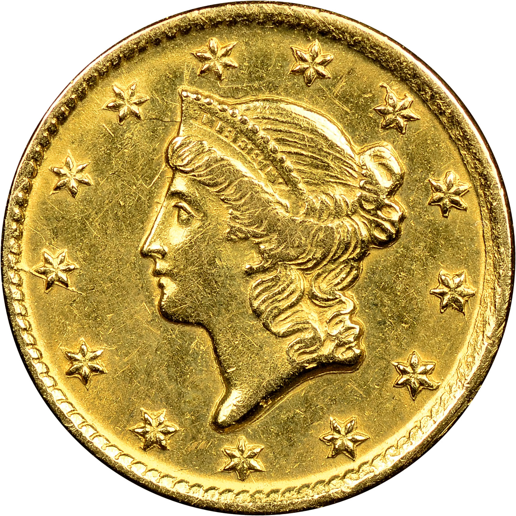 1853 D G 1 MS Gold Dollars NGC 1853 D G 1 MS Gold Dollars NGC