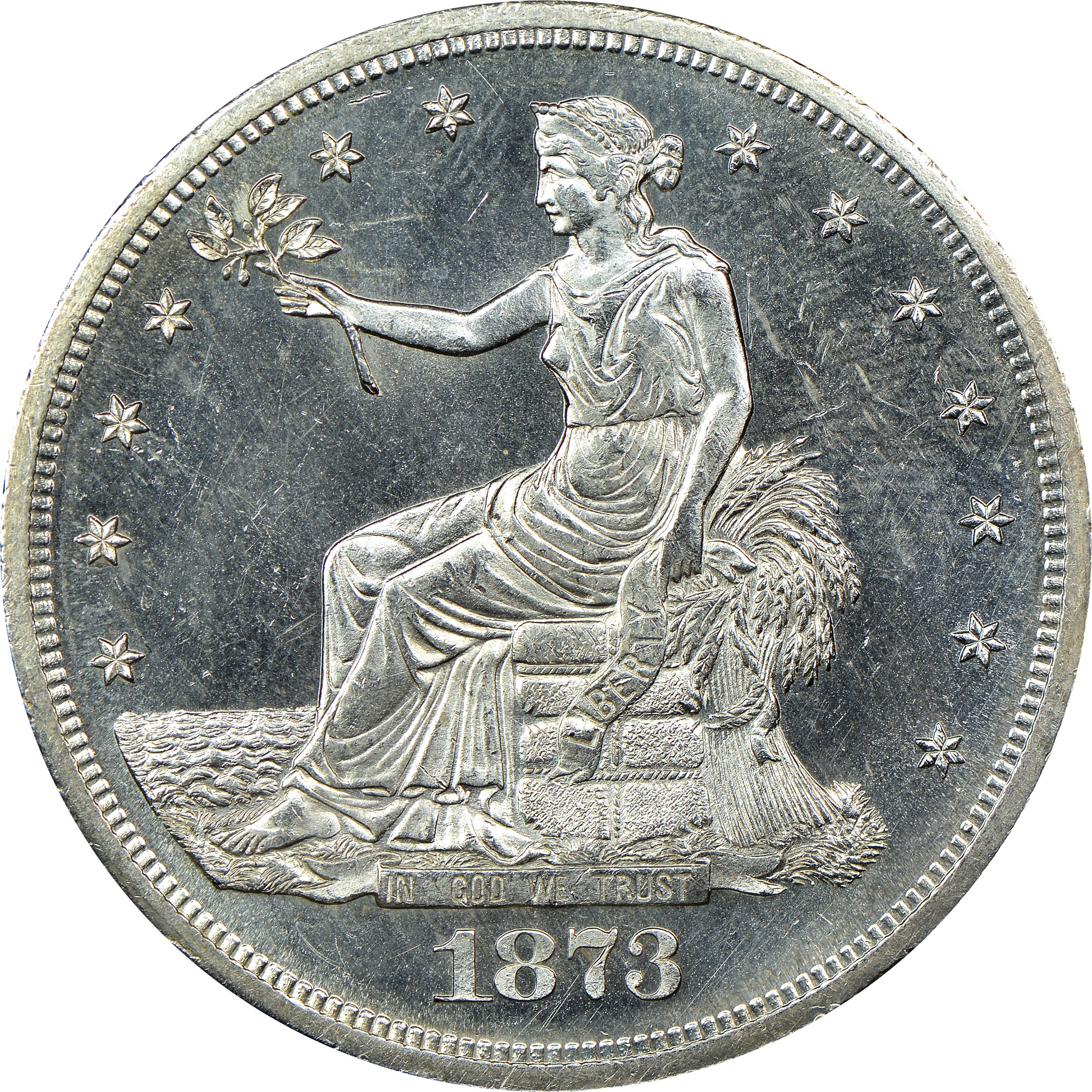 1873 S T$1 MS Trade Dollars | NGC