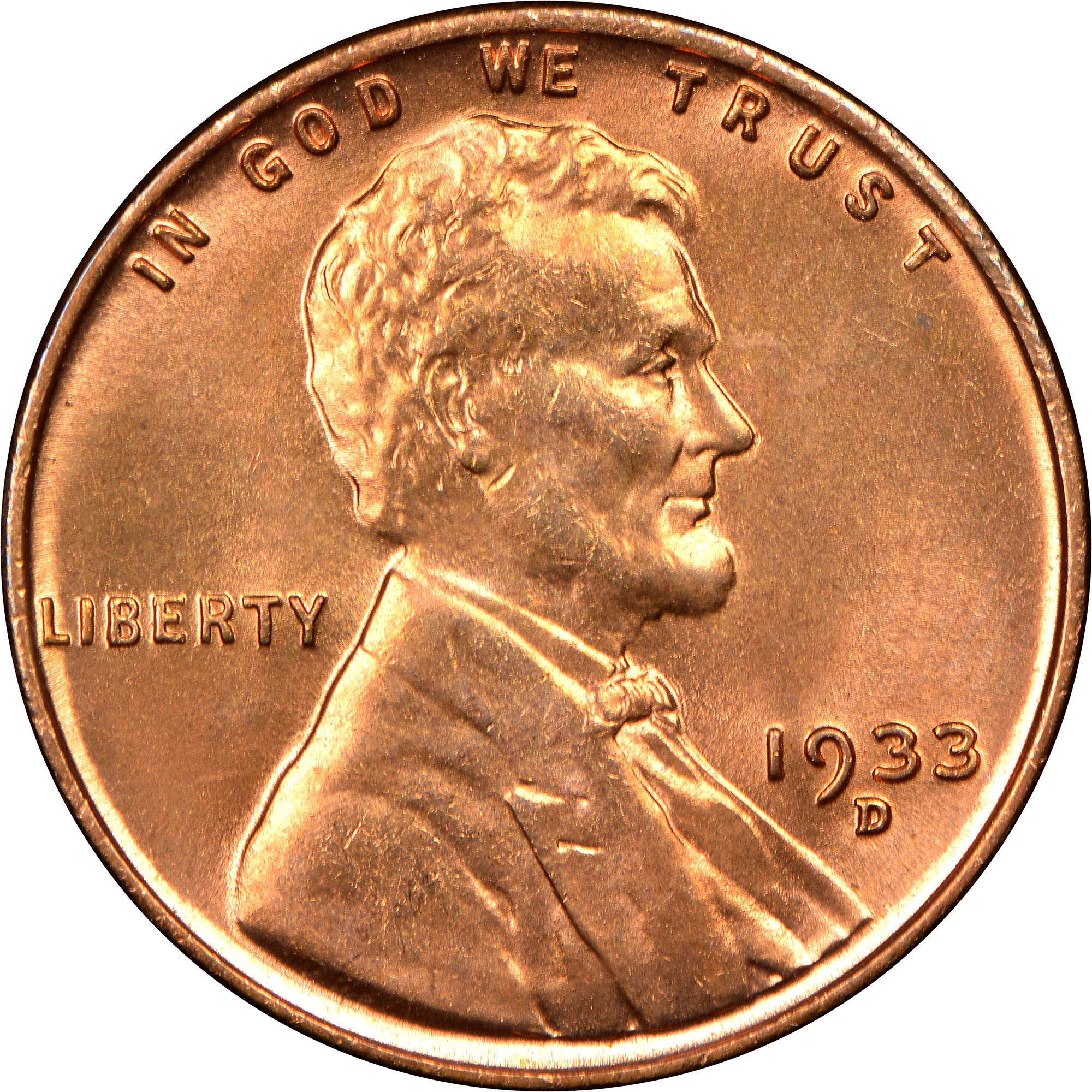 1933 D 1C MS Lincoln Cents Wheat Reverse NGC 1933 D 1C MS Lincoln Cents Wheat Reverse NGC