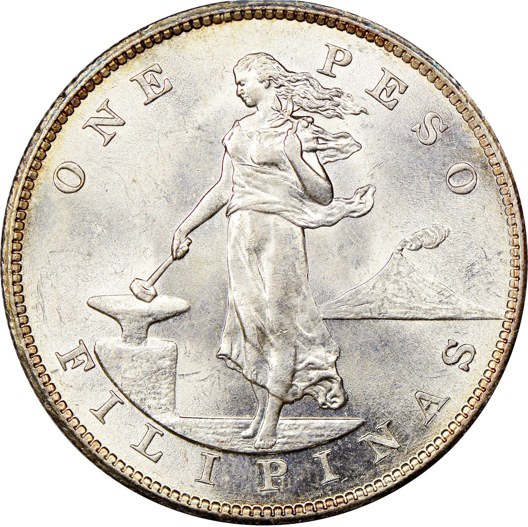 1903 One Peso Filipinas US Minted V1P11R3 For Sale Buy Now Online 1903 One Peso Filipinas US Minted V1P11R3 For Sale Buy Now Online