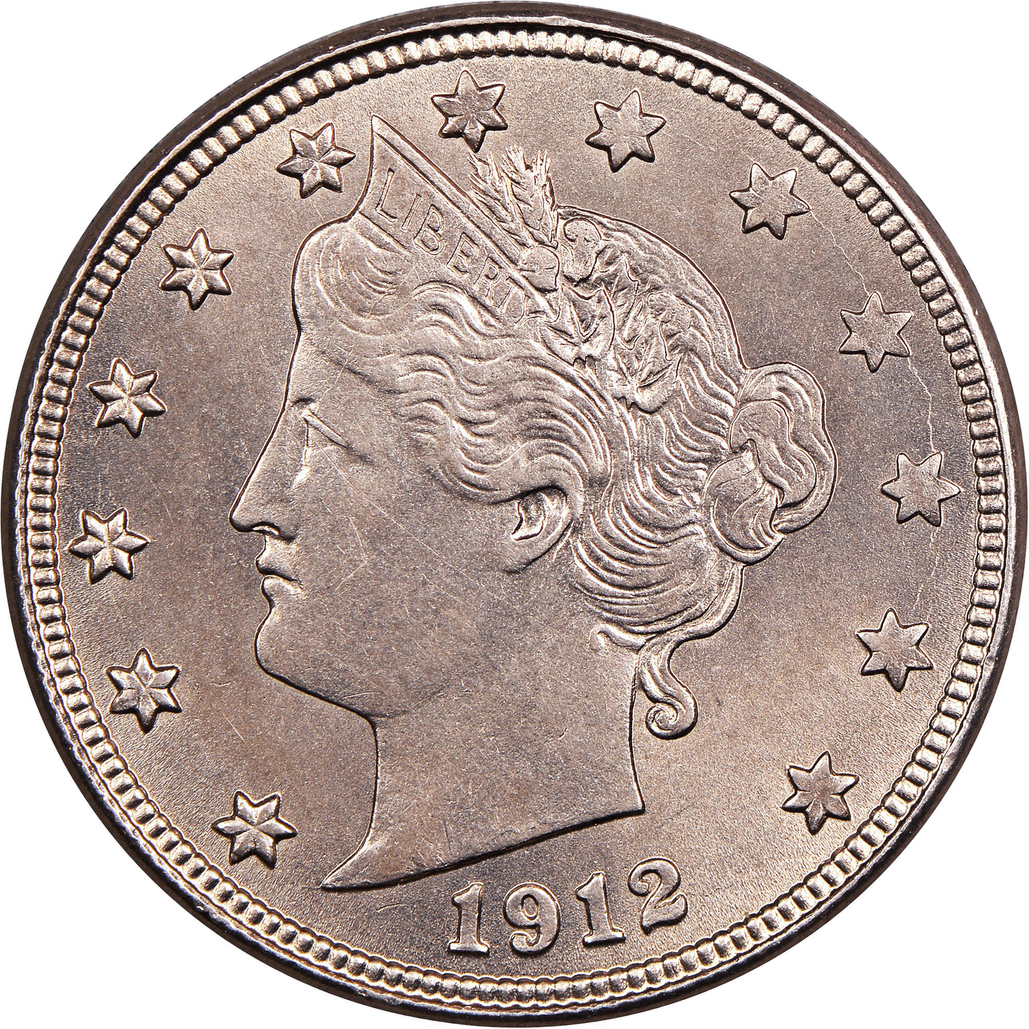 1912 D 5C MS Liberty Head Five Cents NGC 1912 D 5C MS Liberty Head Five Cents NGC