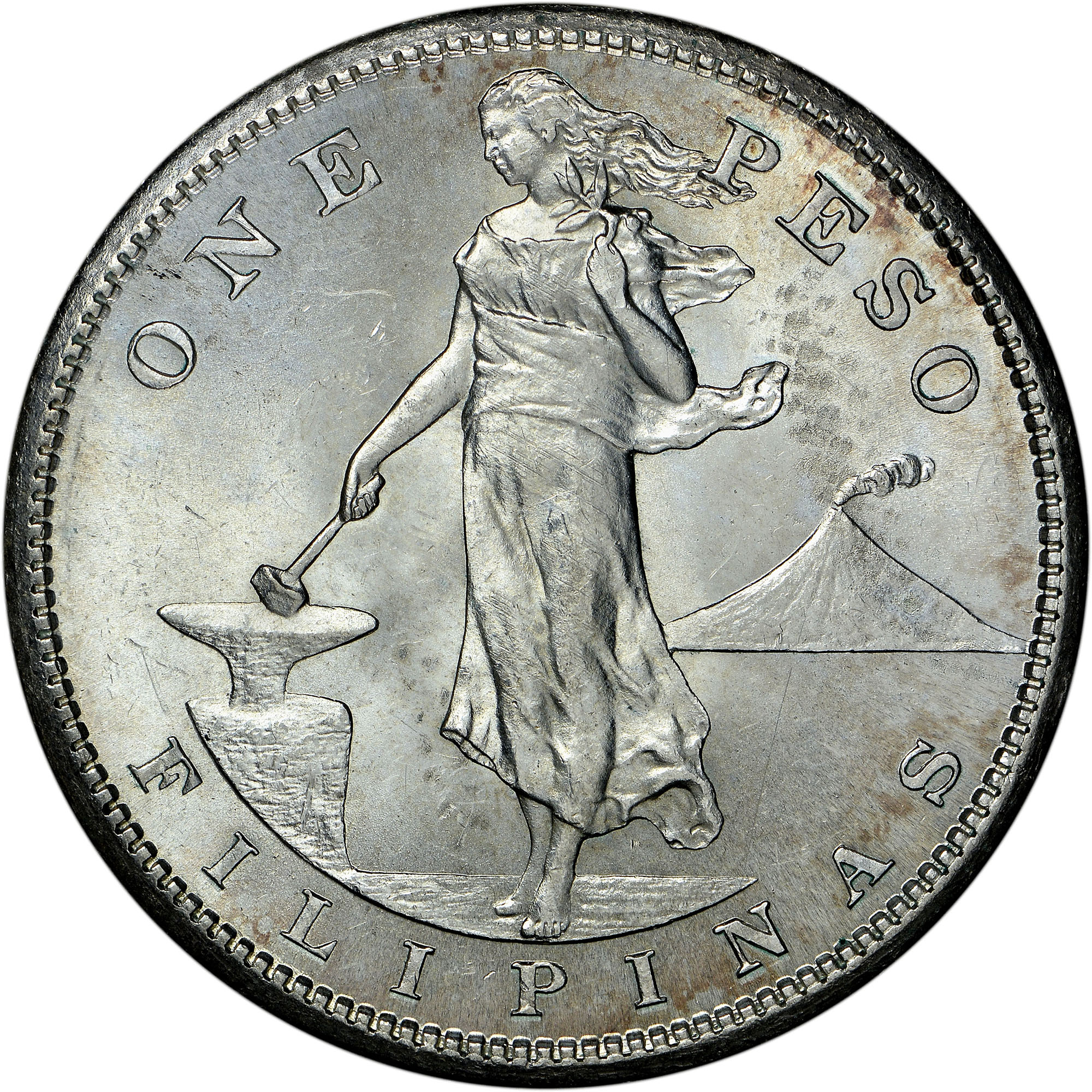 1909 S USA Phil Peso MS Philippines Under U S Sovereignty NGC 1909 S USA Phil Peso MS Philippines Under U S Sovereignty NGC