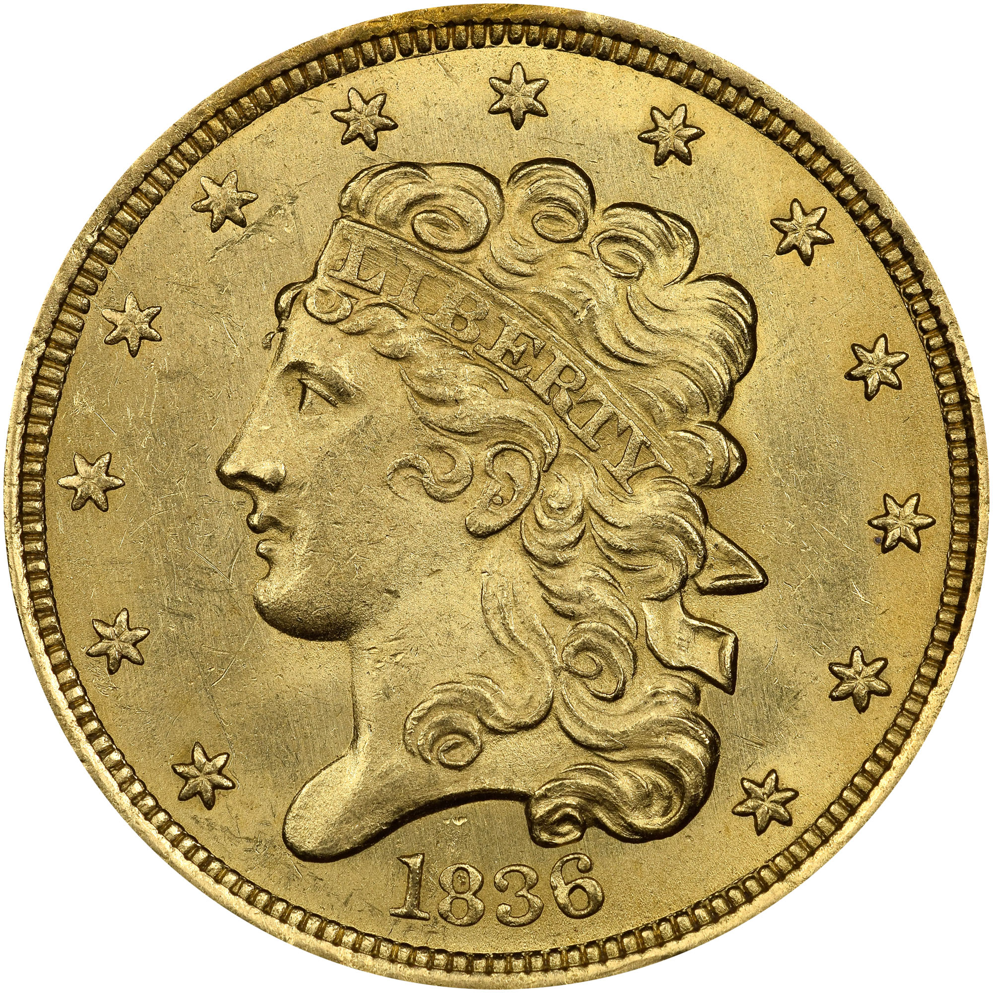 1836 $5 MS Classic Head $5 | NGC