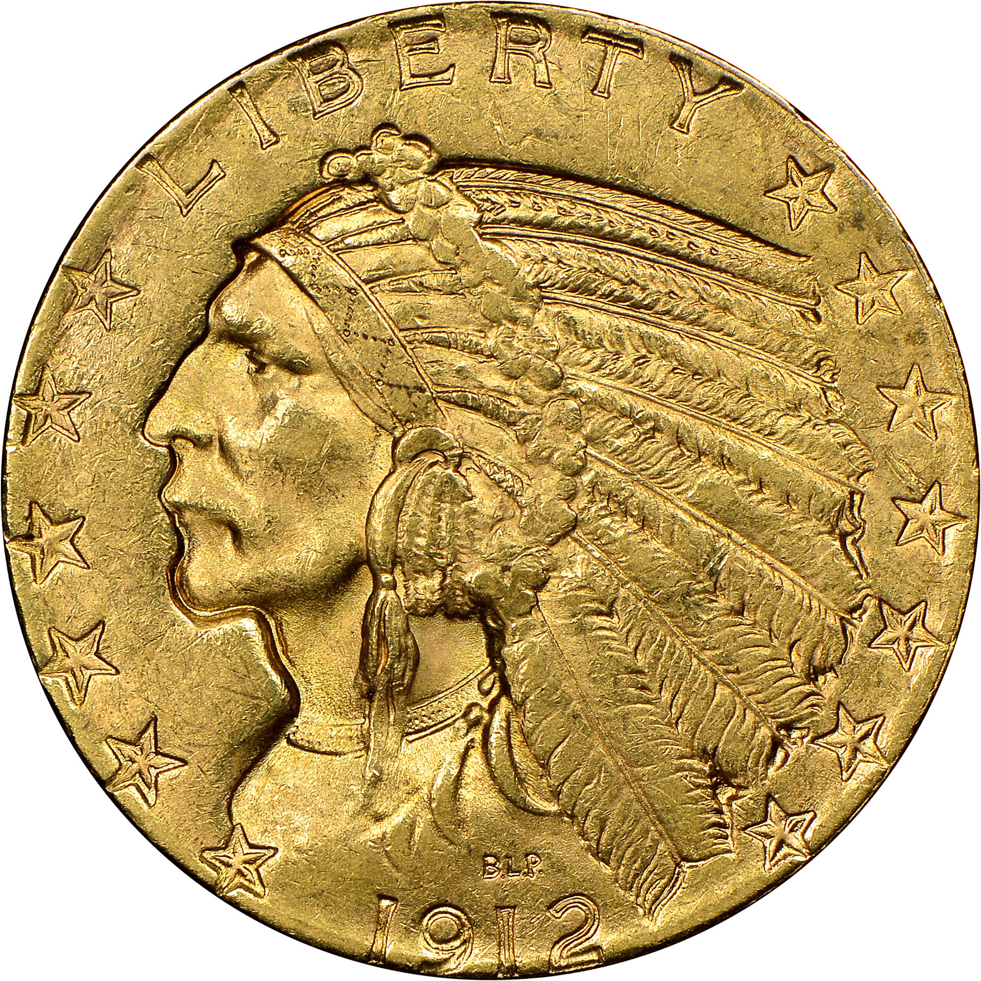 1912 S 5 MS Indian Head 5 NGC 1912 S 5 MS Indian Head 5 NGC