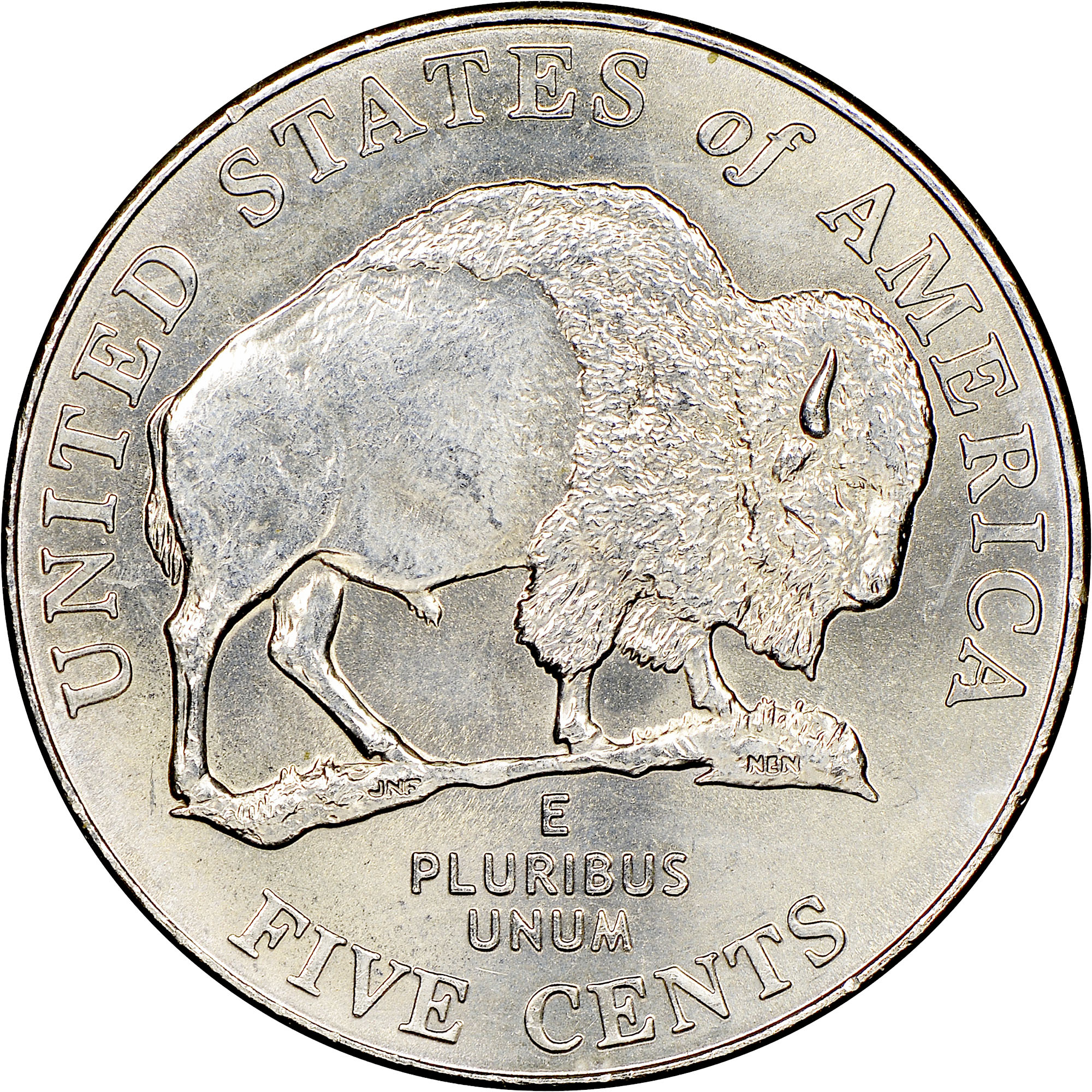 2005 D Bison 5C MS Jefferson Five Cents NGC 2005 D Bison 5C MS Jefferson Five Cents NGC