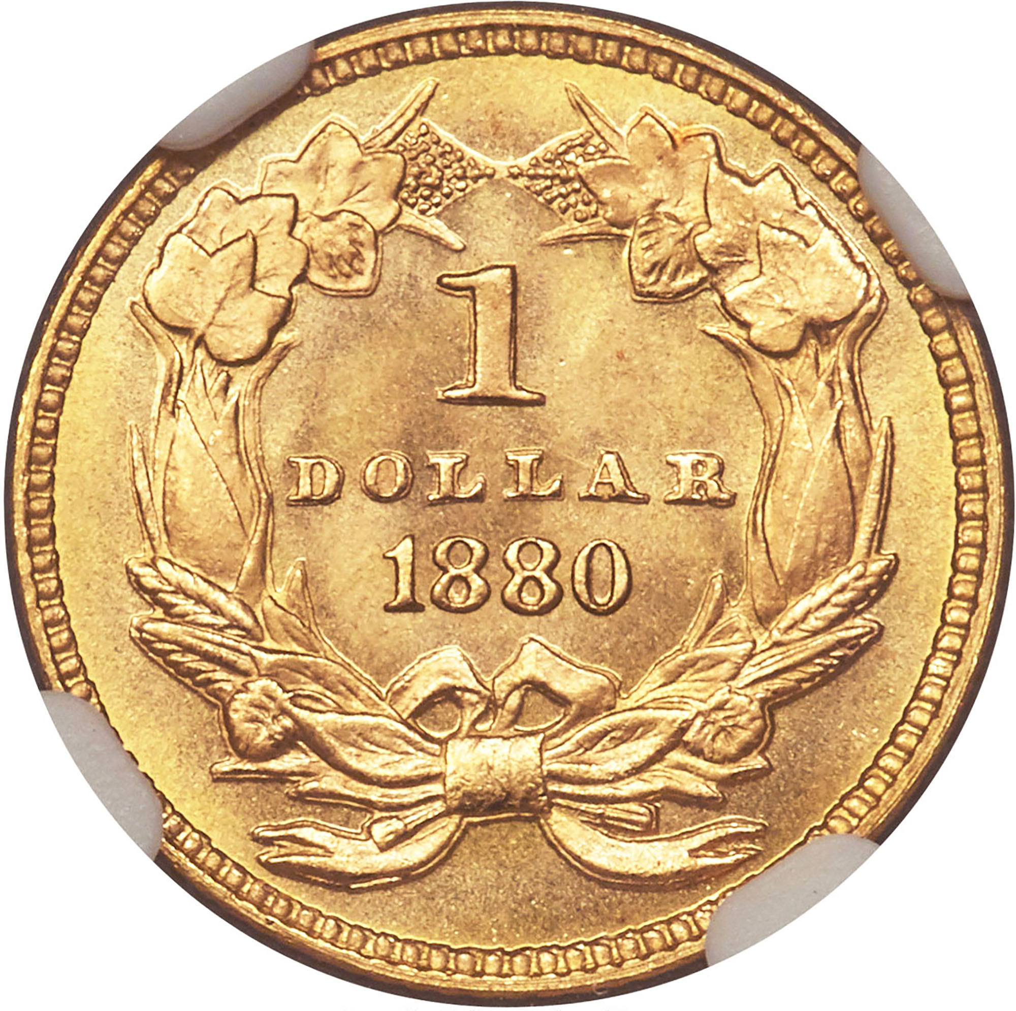 1880 G 1 MS Gold Dollars NGC 1880 G 1 MS Gold Dollars NGC