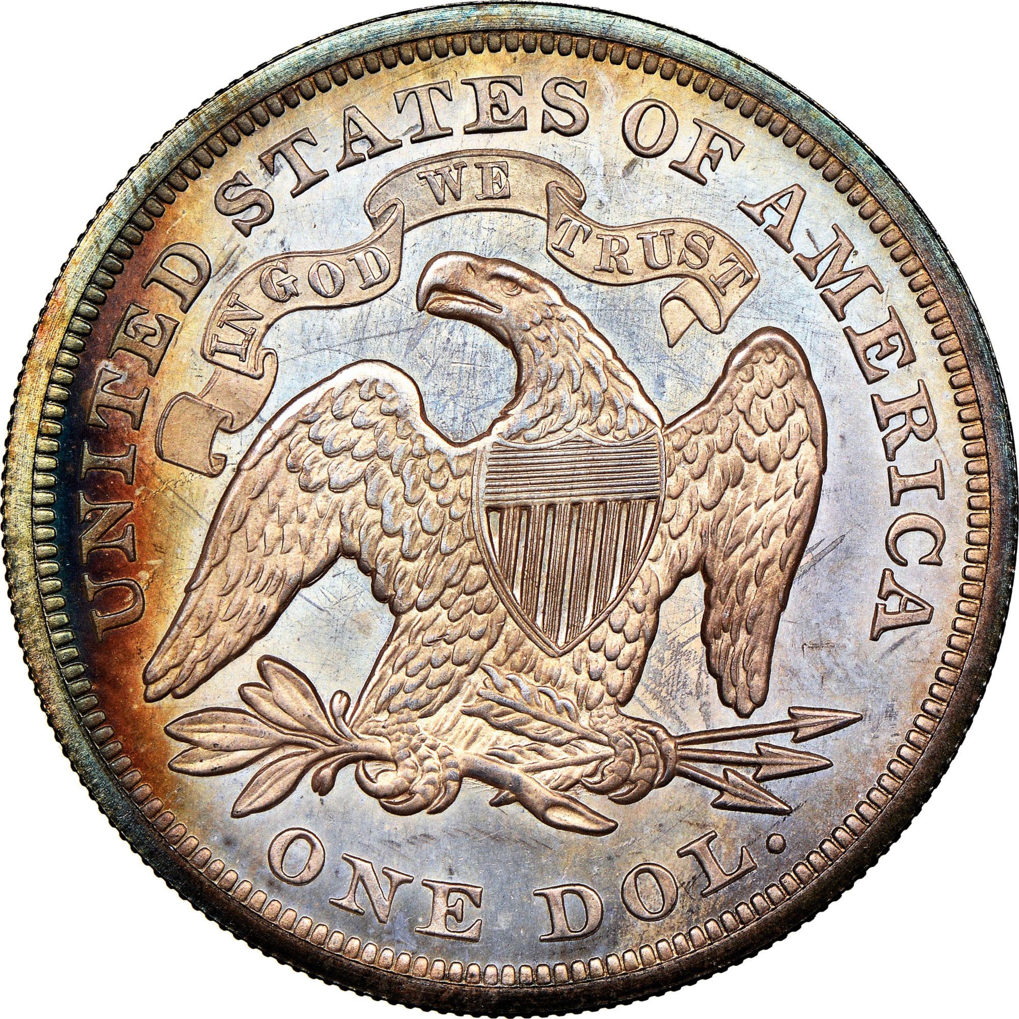 1873 $1 PF Seated Liberty Dollars | NGC