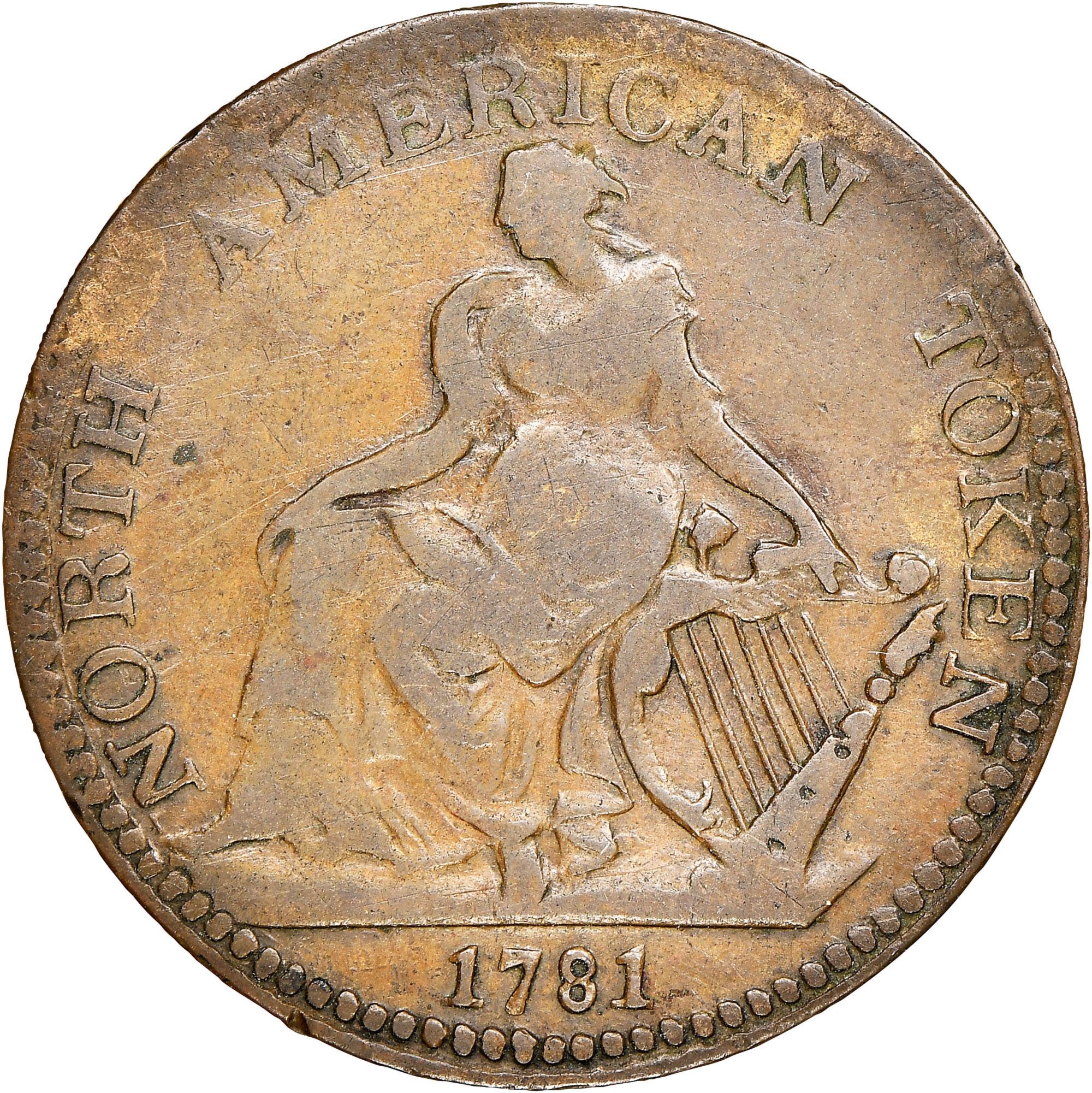 1781 NORTH AMERICAN TOKEN MS | Coin Explorer | NGC