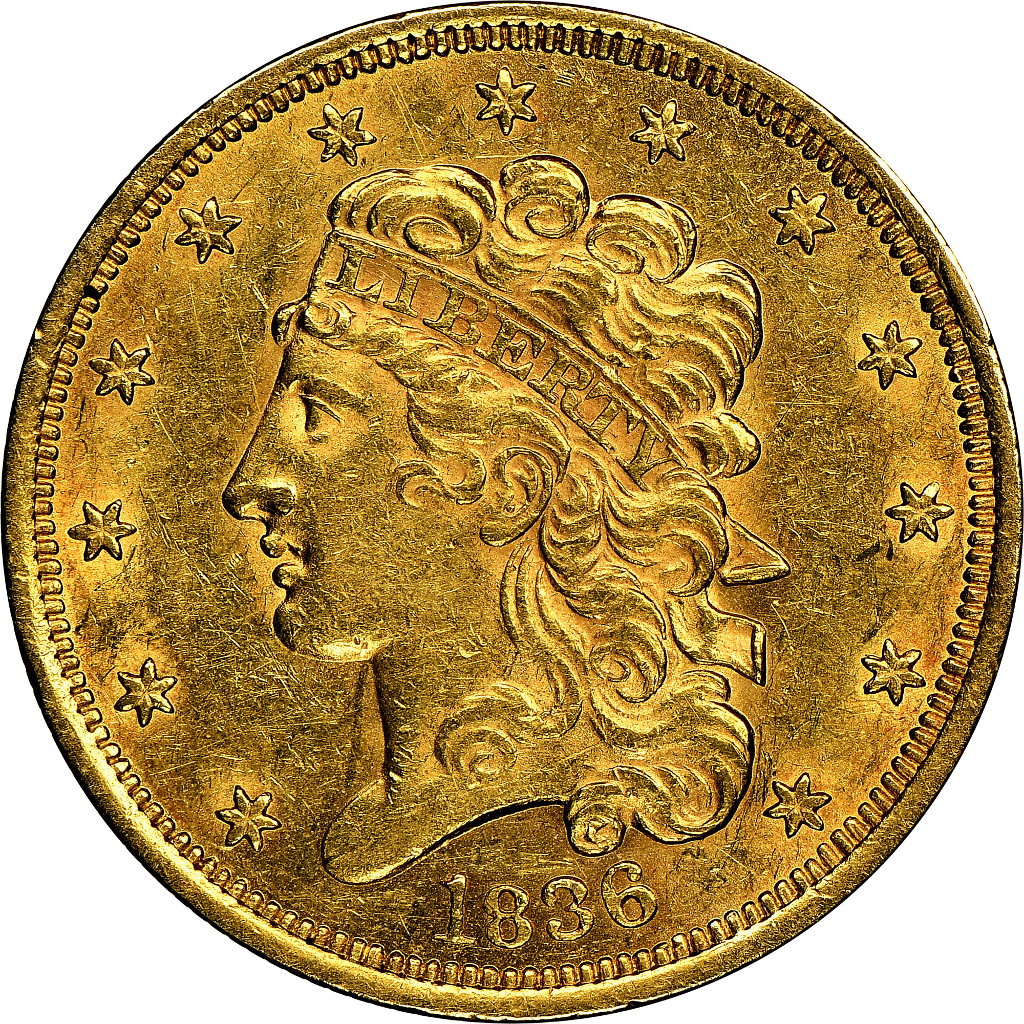 1836 $5 MS | Coin Explorer | NGC