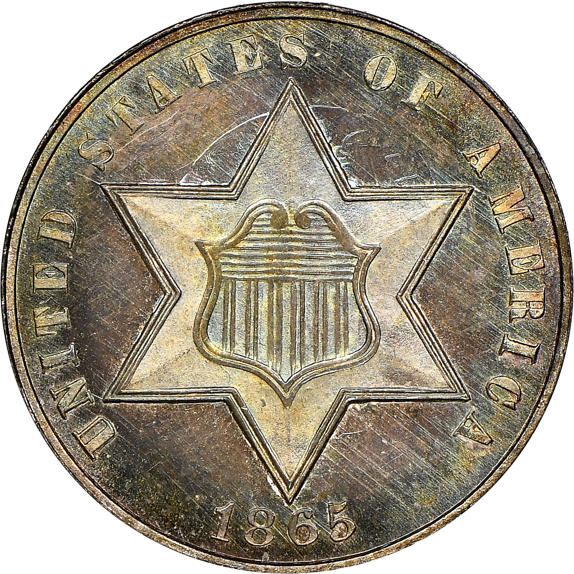 1853 3CS MS | Coin Explorer | NGC