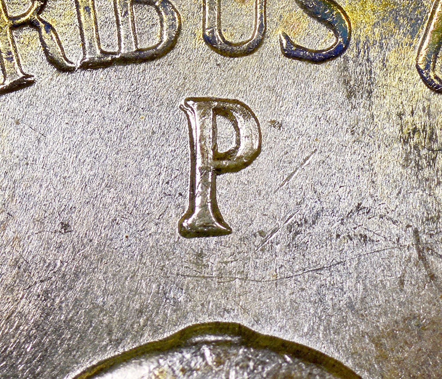 1945-P/P Jefferson Nickel Premium GEM BU Rainbow (RPM-017)(VP-009 ...