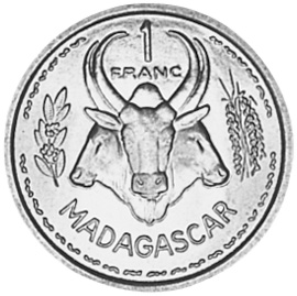 Madagascar Franc KM 3 Prices & Values | NGC
