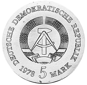 Germany - Democratic Republic 5 Mark KM 67 Prices & Values | NGC