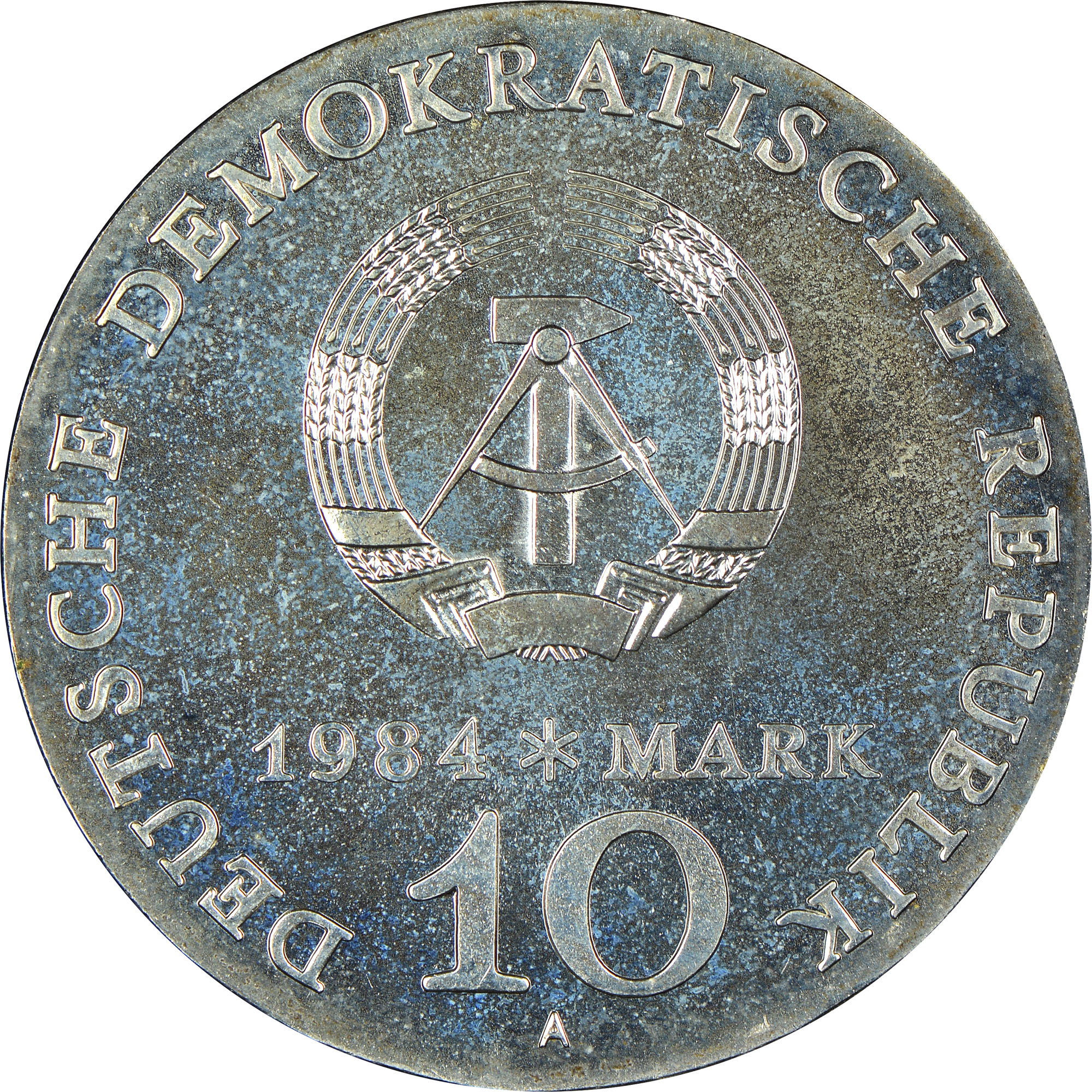 Germany - Democratic Republic 10 Mark KM 99 Prices & Values | NGC