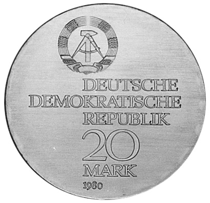 Germany - Democratic Republic 20 Mark KM 78 Prices & Values | NGC