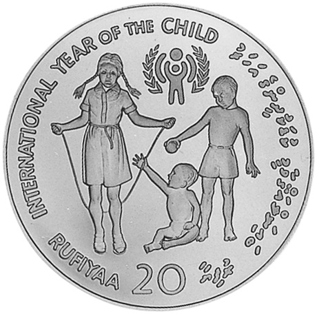 Maldive Islands 20 Rufiyaa KM 61 Prices & Values | NGC