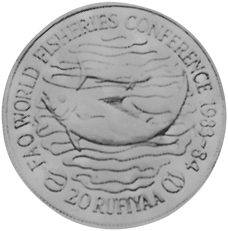 Maldive Islands 20 Rufiyaa KM 65 Prices & Values | NGC