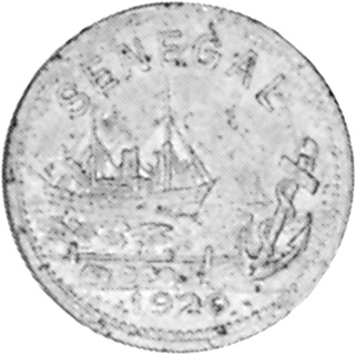 Senegal 25 Centimes KM Tn5 Prices & Values | NGC