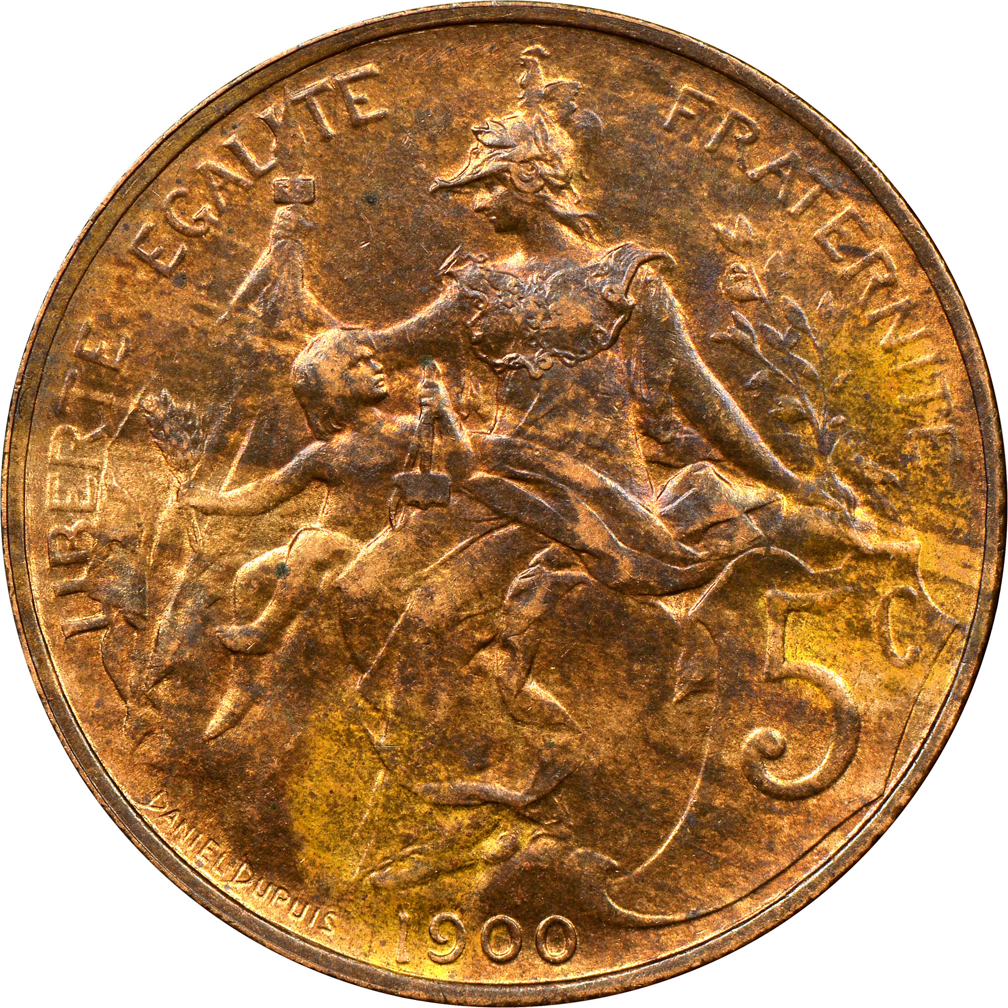 France 5 Centimes KM 842 Prices & Values | NGC