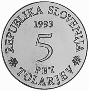 Slovenia 5 Tolarjev KM 12 Prices & Values | NGC