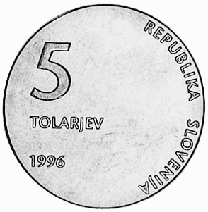 Slovenia 5 Tolarjev KM 32 Prices & Values | NGC