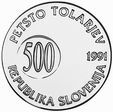 Slovenia 500 Tolarjev KM 1 Prices & Values | NGC