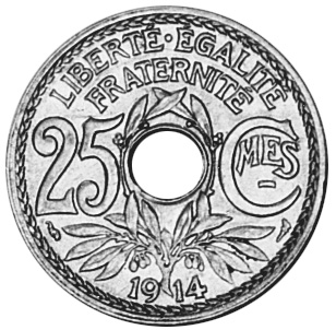 France 25 Centimes KM 867 Prices & Values | NGC