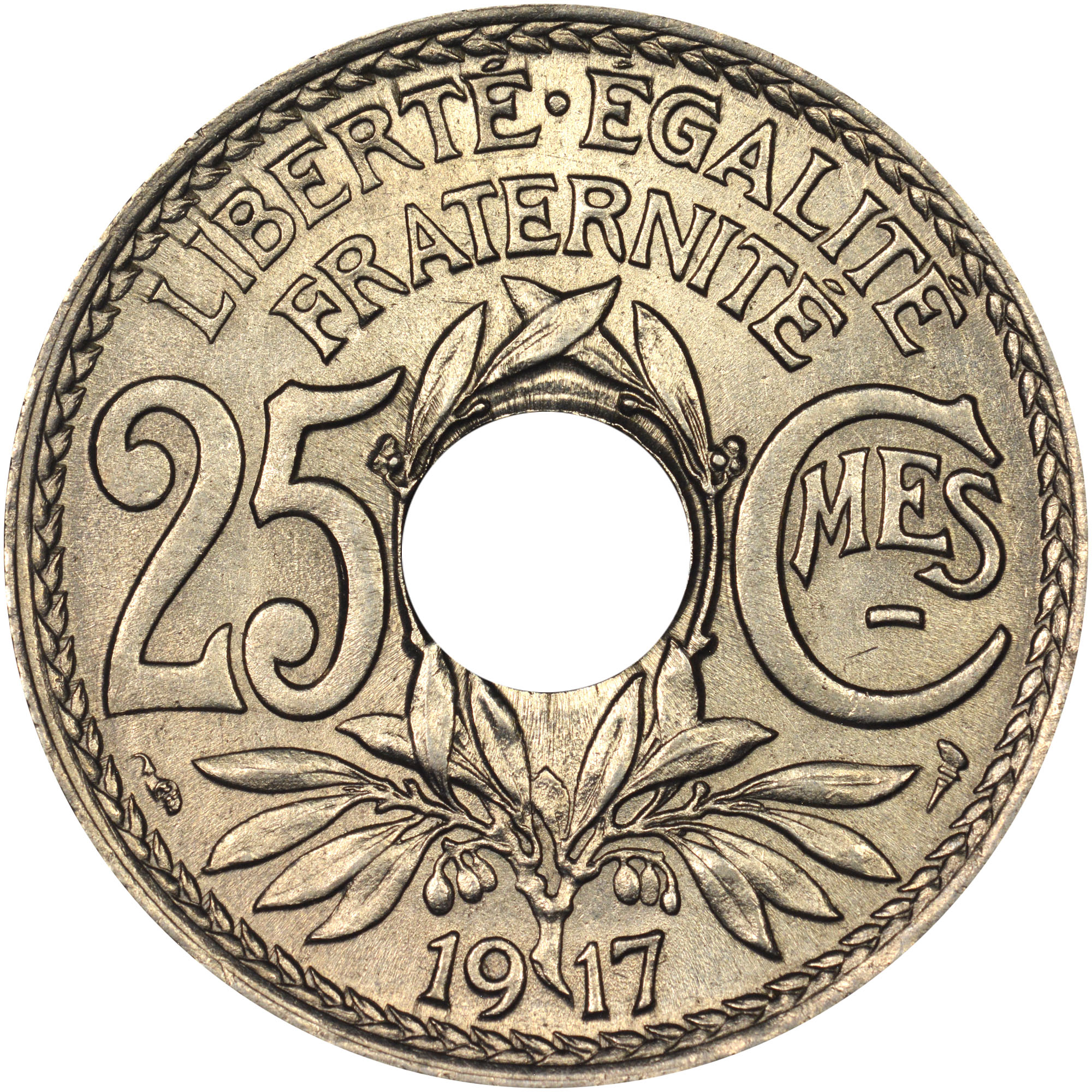 France 25 Centimes KM 867 Prices & Values | NGC