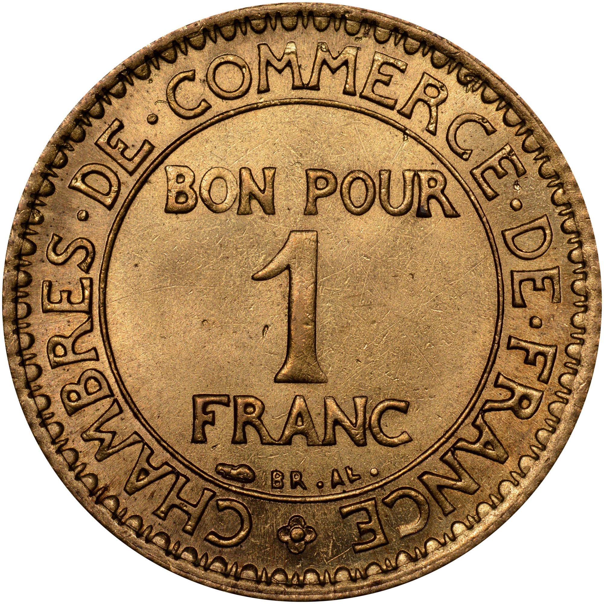 1920-1927 France Franc KM 876 Prices & Values | NGC