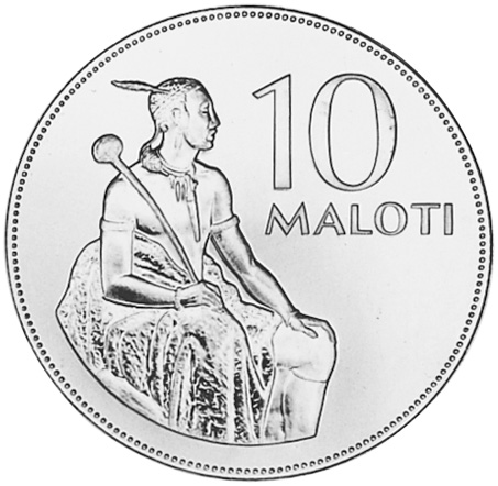 Lesotho 10 Maloti KM 23 Prices & Values | NGC