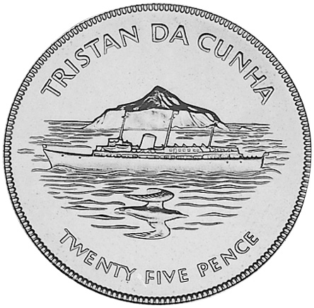 Tristan Da Cunha 25 Pence KM 1 Prices & Values | NGC