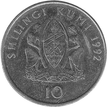 Tanzania 10 Shilingi KM 20a Prices & Values | NGC