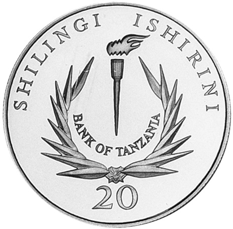 Tanzania 20 Shilingi KM 21 Prices & Values | NGC